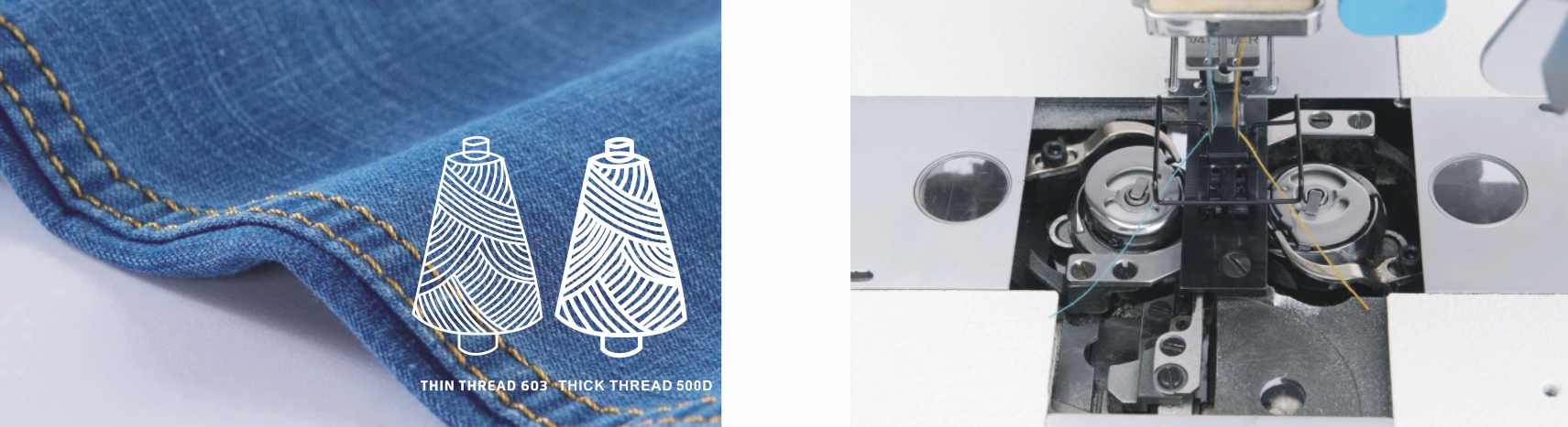 Best-Selling Double Needle Lockstitch Machine | Durable & Fast